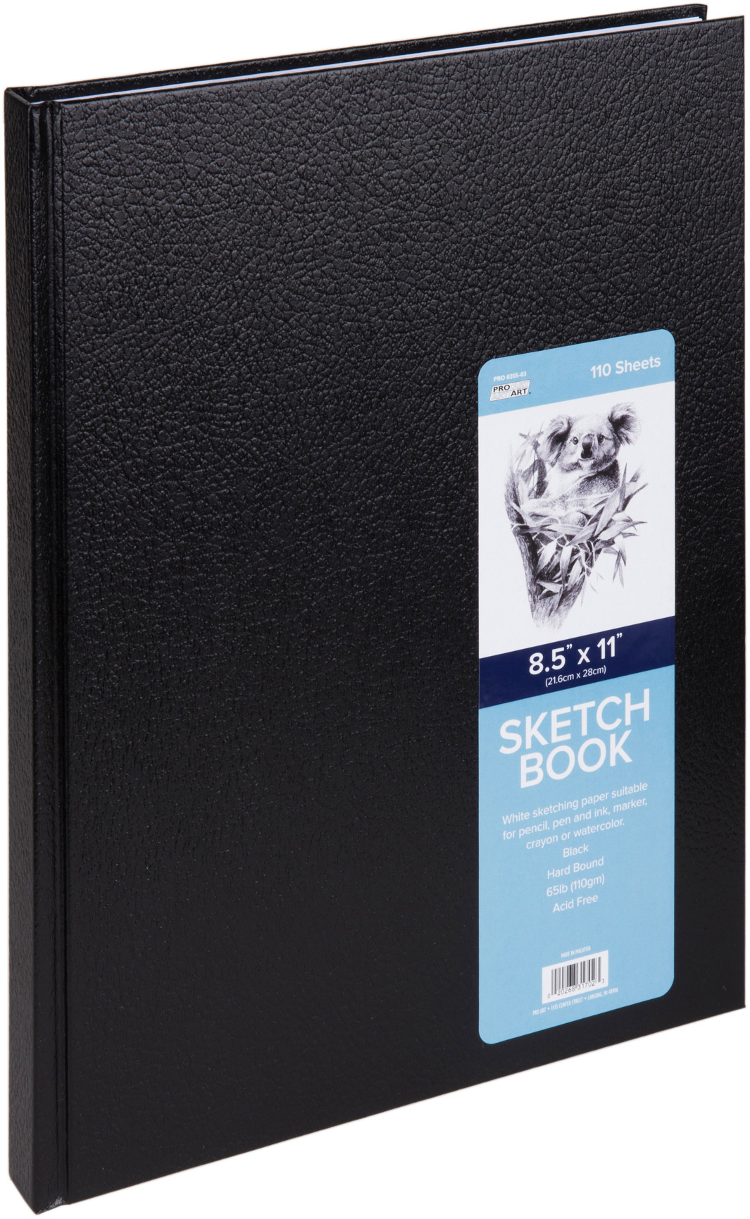 Pro Art Hard Bound Sketch Book 8.5"X11"-110 Sheets | eBay