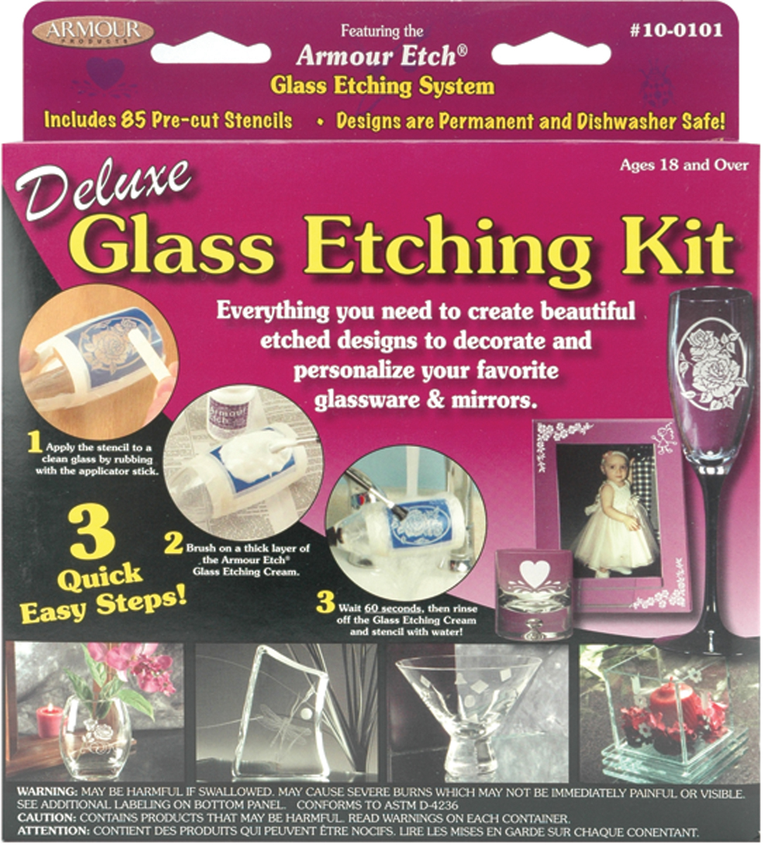 Deluxe Glass Etching Kit Ebay
